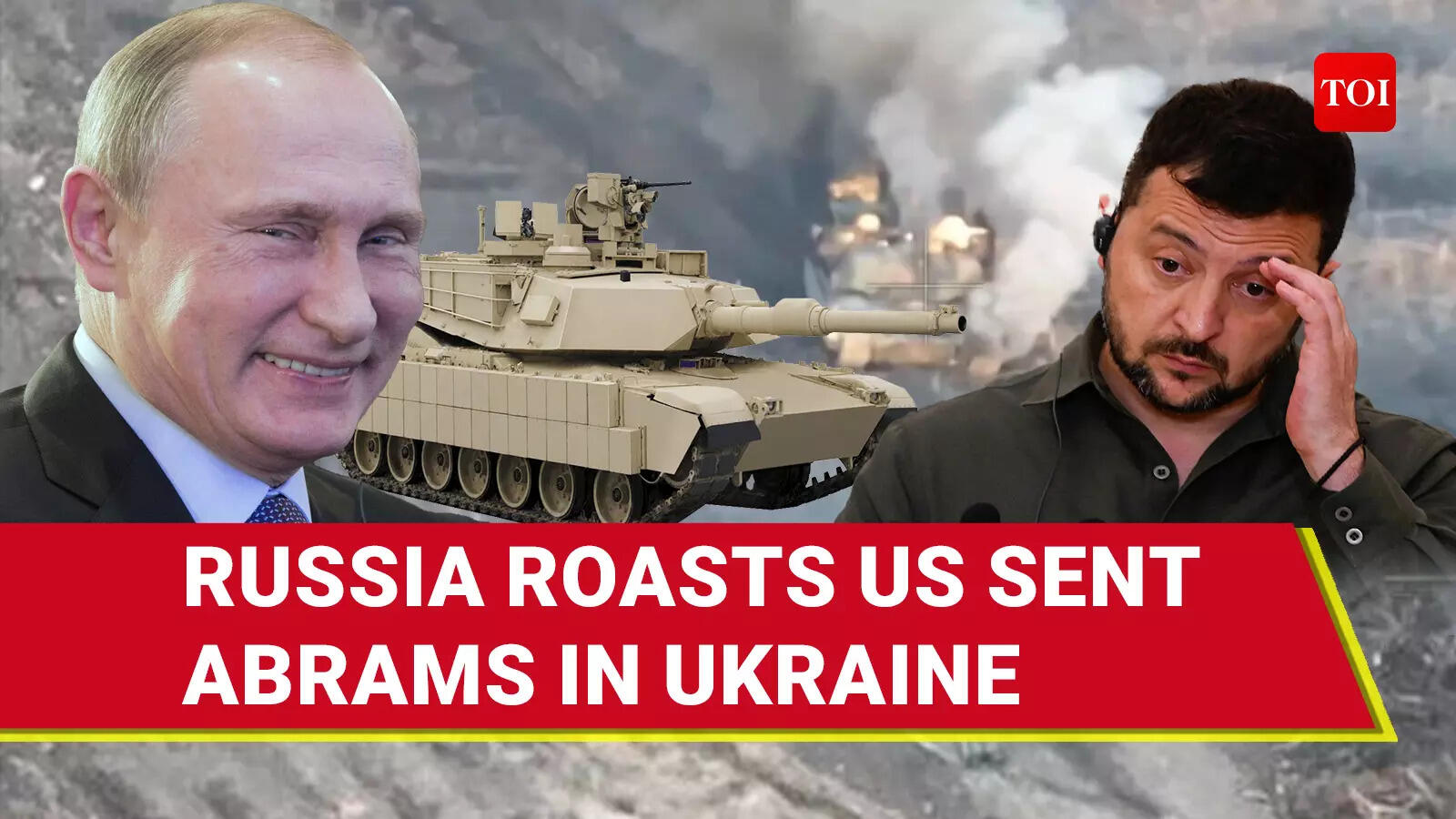 Russia mocks US sent Abrams after destroying them in Ukraine