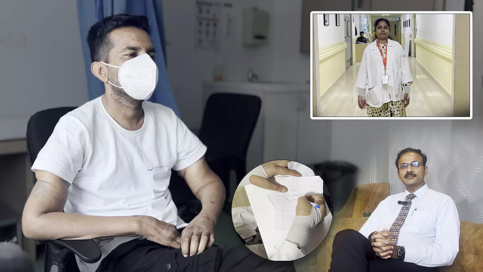 They lost their arms in accidents. Then an arms transplant changed ...