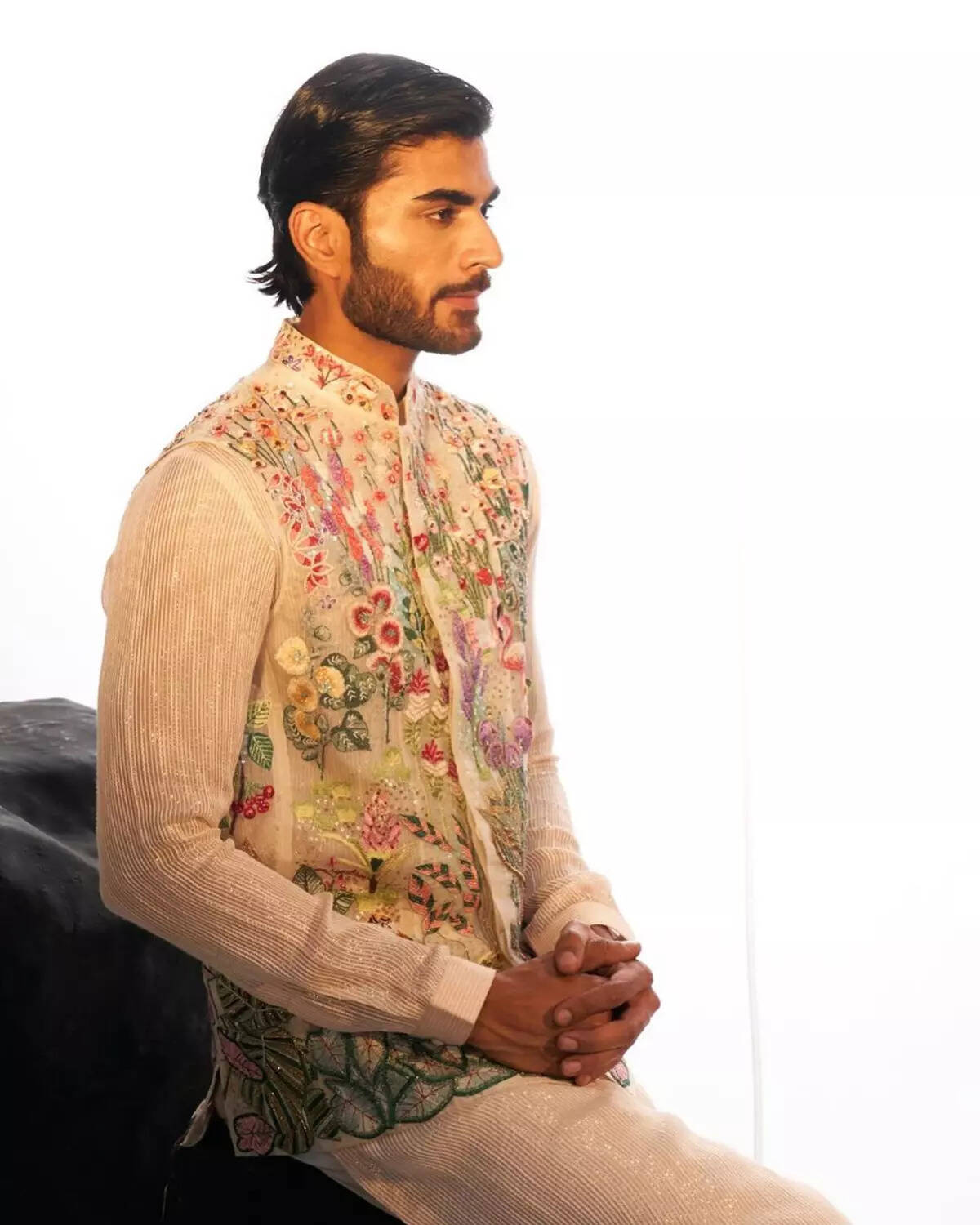 Mark Zuckerberg slays in Rahul Mishra Couture at Ambani pre-wedding festivity - The Etimes ...