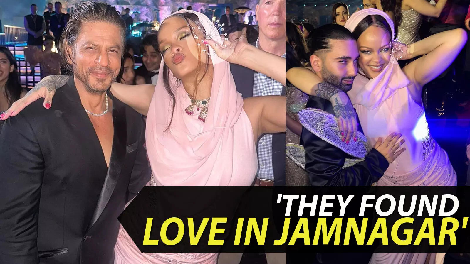 Rihanna's pictures with Shah Rukh Khan and Orry's earrings go viral