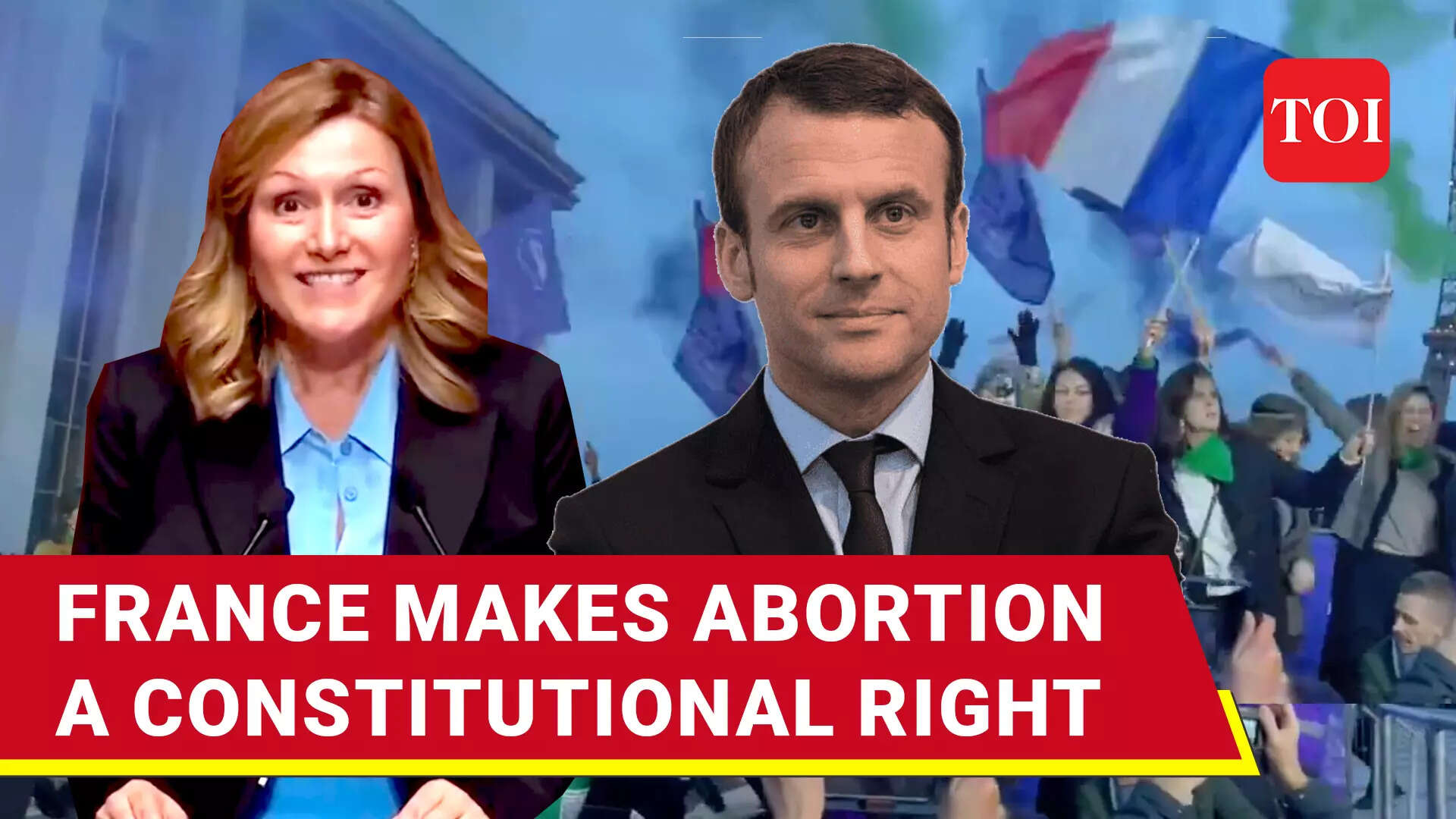 Historic! France first country to enshrine abortion rights in constitution