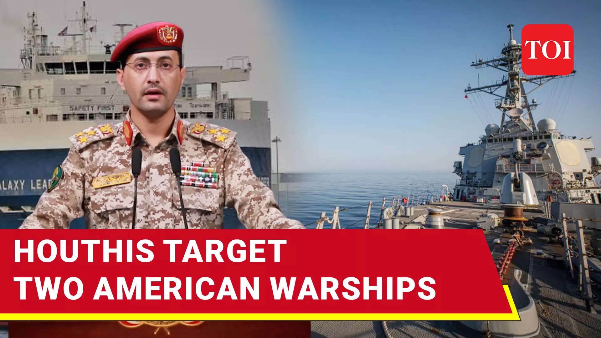 Houthis attack US warship in Red Sea; US forces shot down anti-ship ...