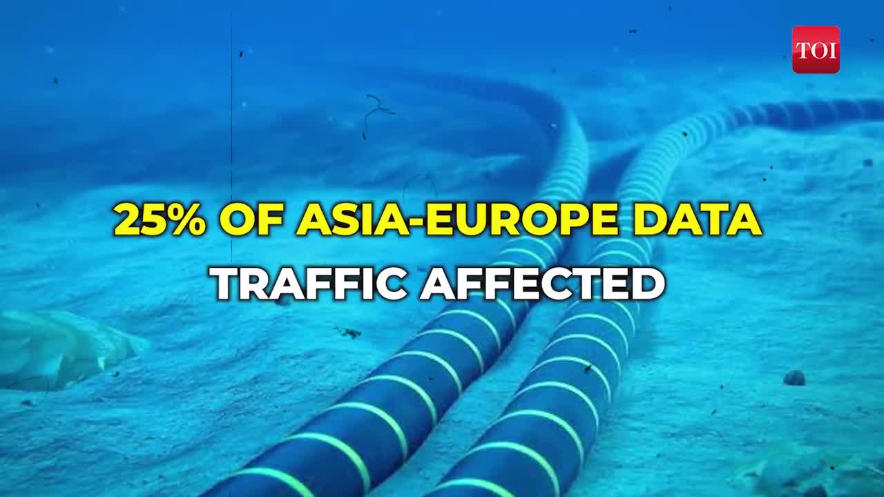 4 Undersea Cables ‘Cut’ in Red Sea, Houthis’ hand suspected; 25% Data ...