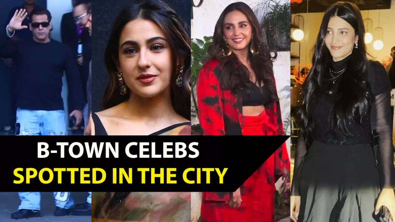 #CelebrityEvenings: From Salman Khan to Shruti Haasan, B-Town stars ...