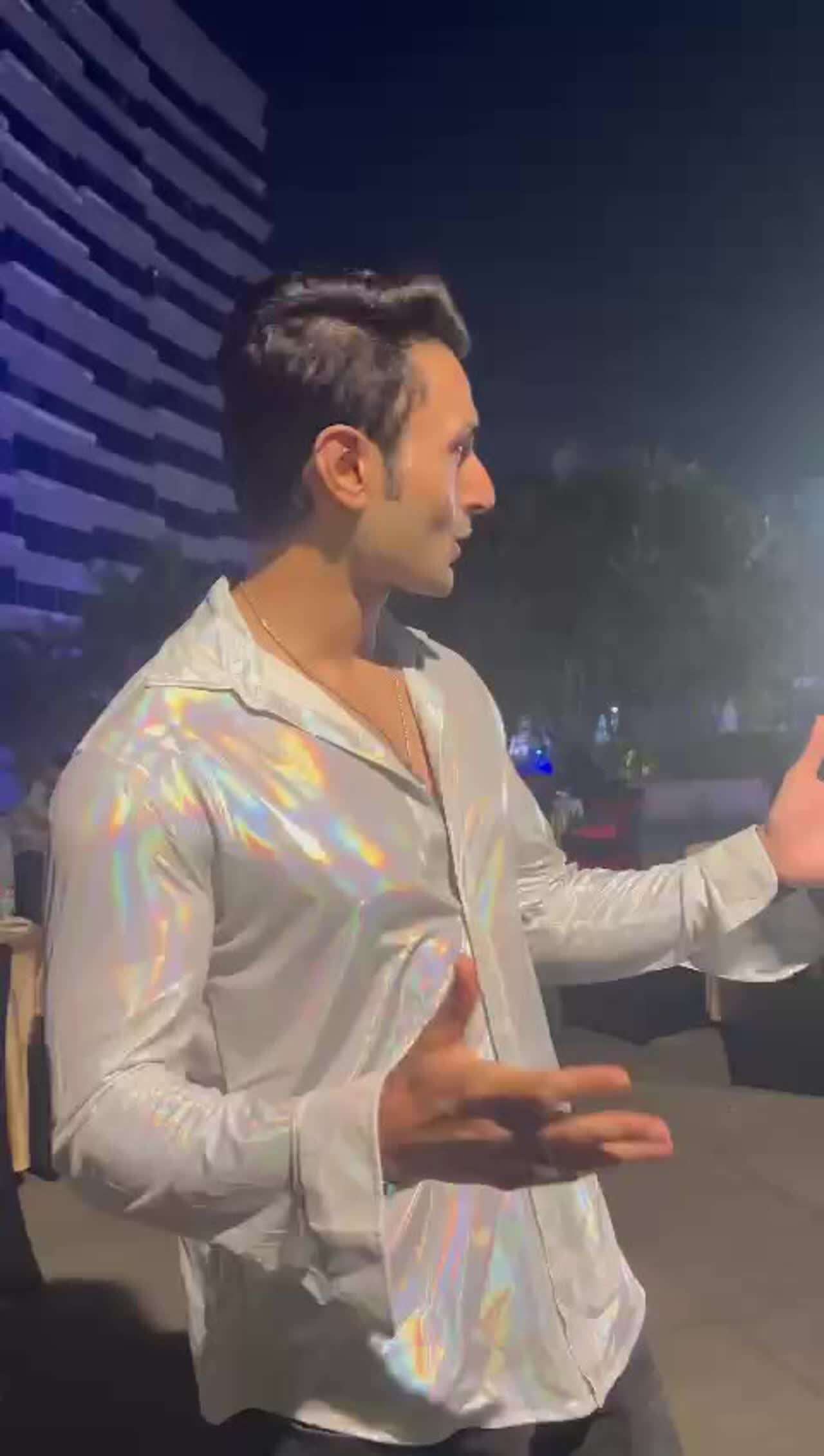 Actor Sean Banerjee spotted at Deepti