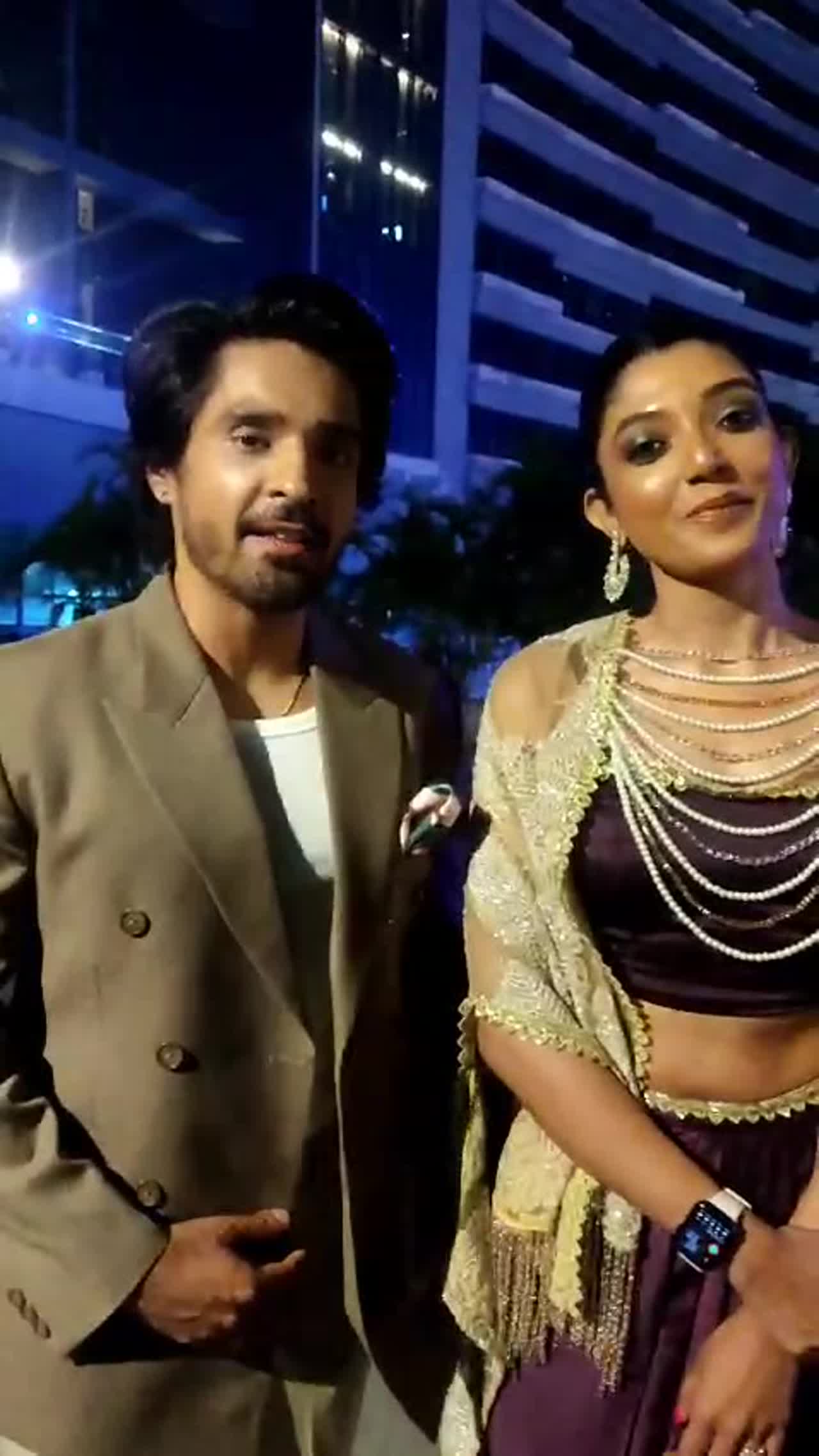 Gourab Chatterjee and Devlina Kumar spotted at Deepti