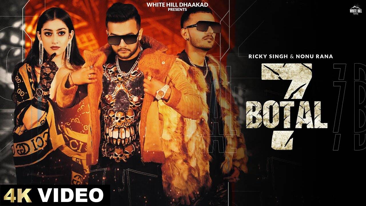 Check Out The Latest Haryanvi Music Video For 7 Botal By Ricky Singh ...