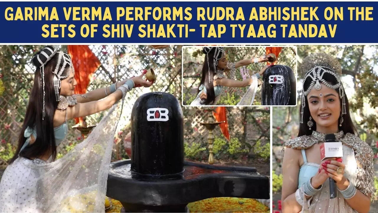 Garima Verma: I performed Rudra Abhishek on-screen for the first time; I’m very lucky | Shiv Shakti