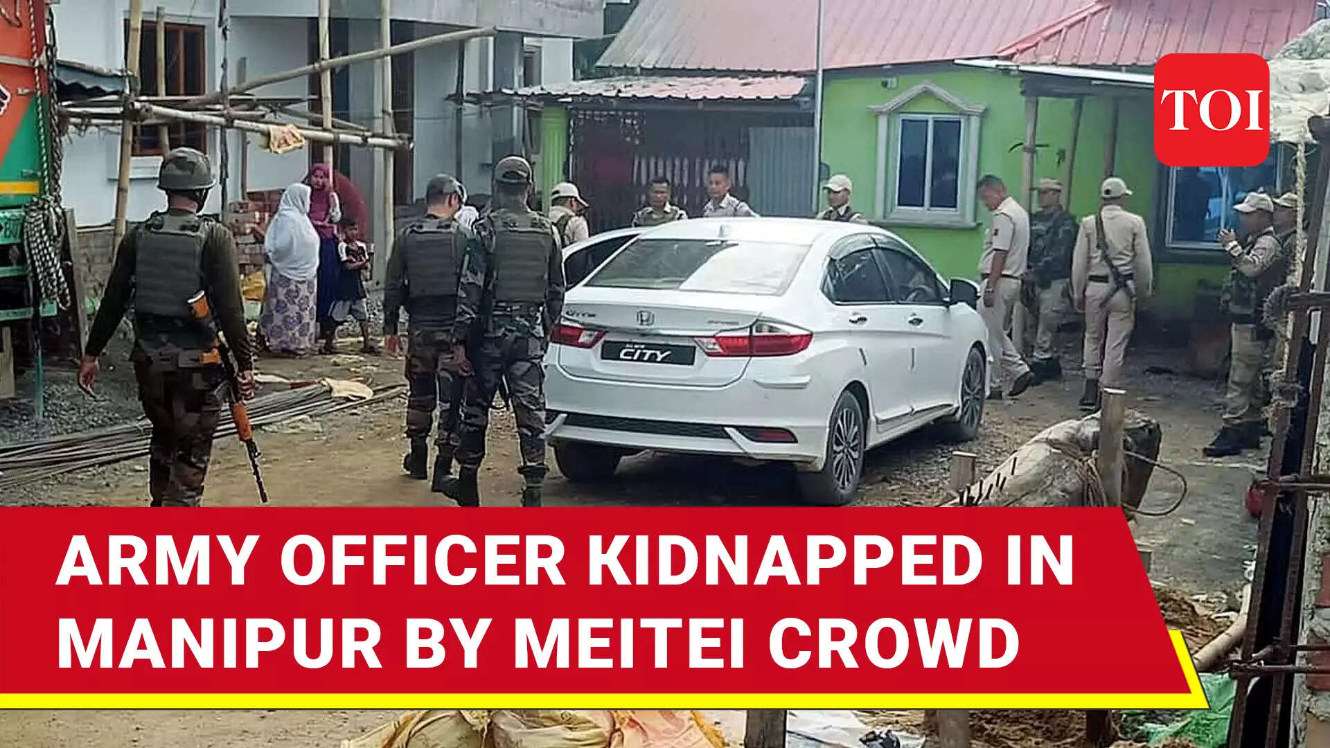 Army officer kidnapped from home by Meitei men; search operation launched