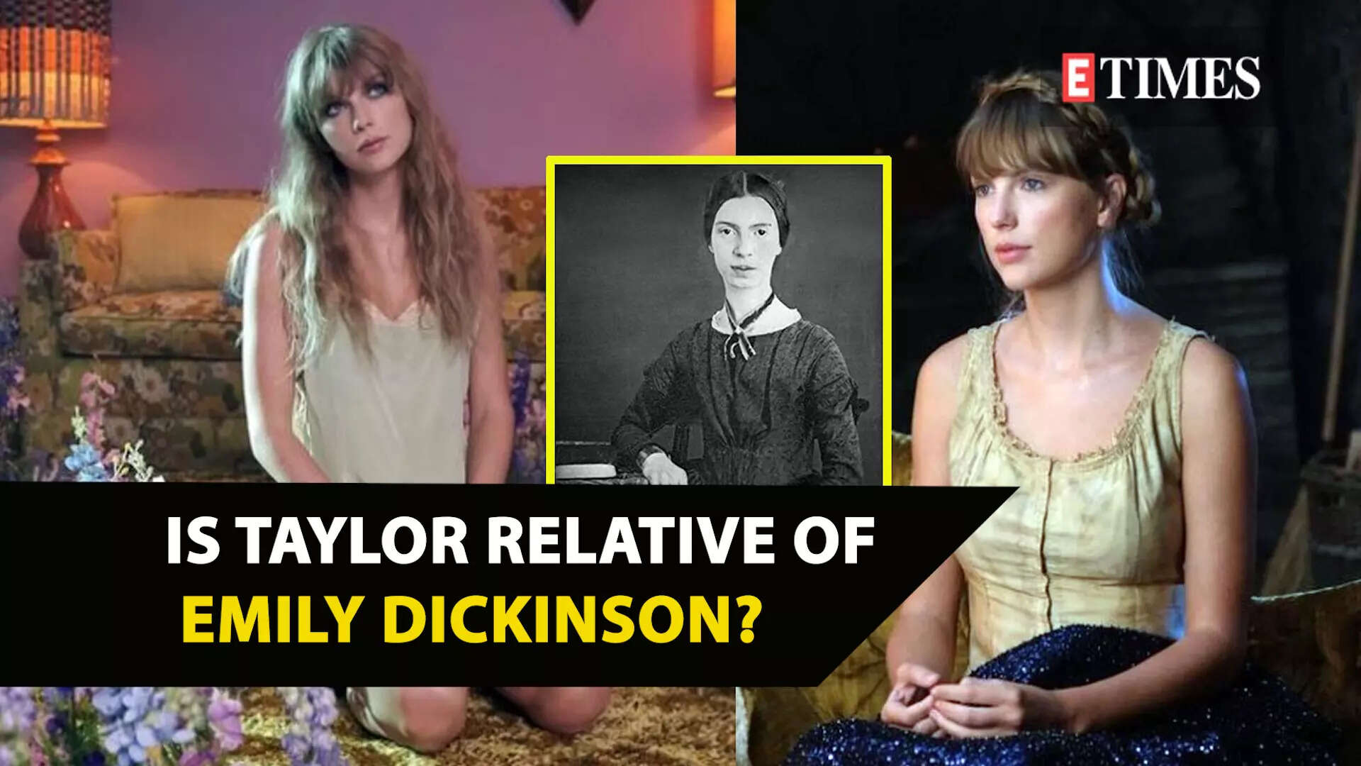 WHAT! Taylor Swift and American poet Emily Dickinson are related? Deets ...