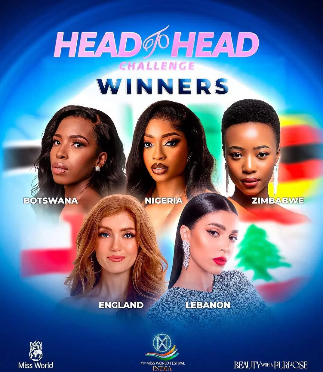 Take a look at the special award winners of the 71st Miss World!