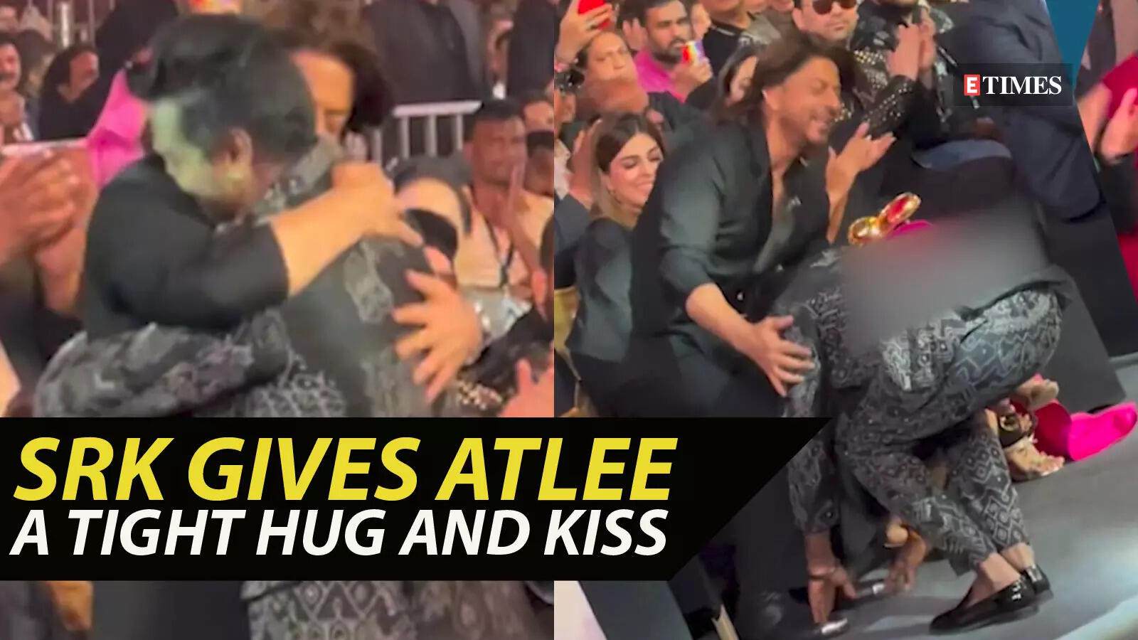 Atlee touches Shah Rukh Khan's feet at an award function, video goes viral
