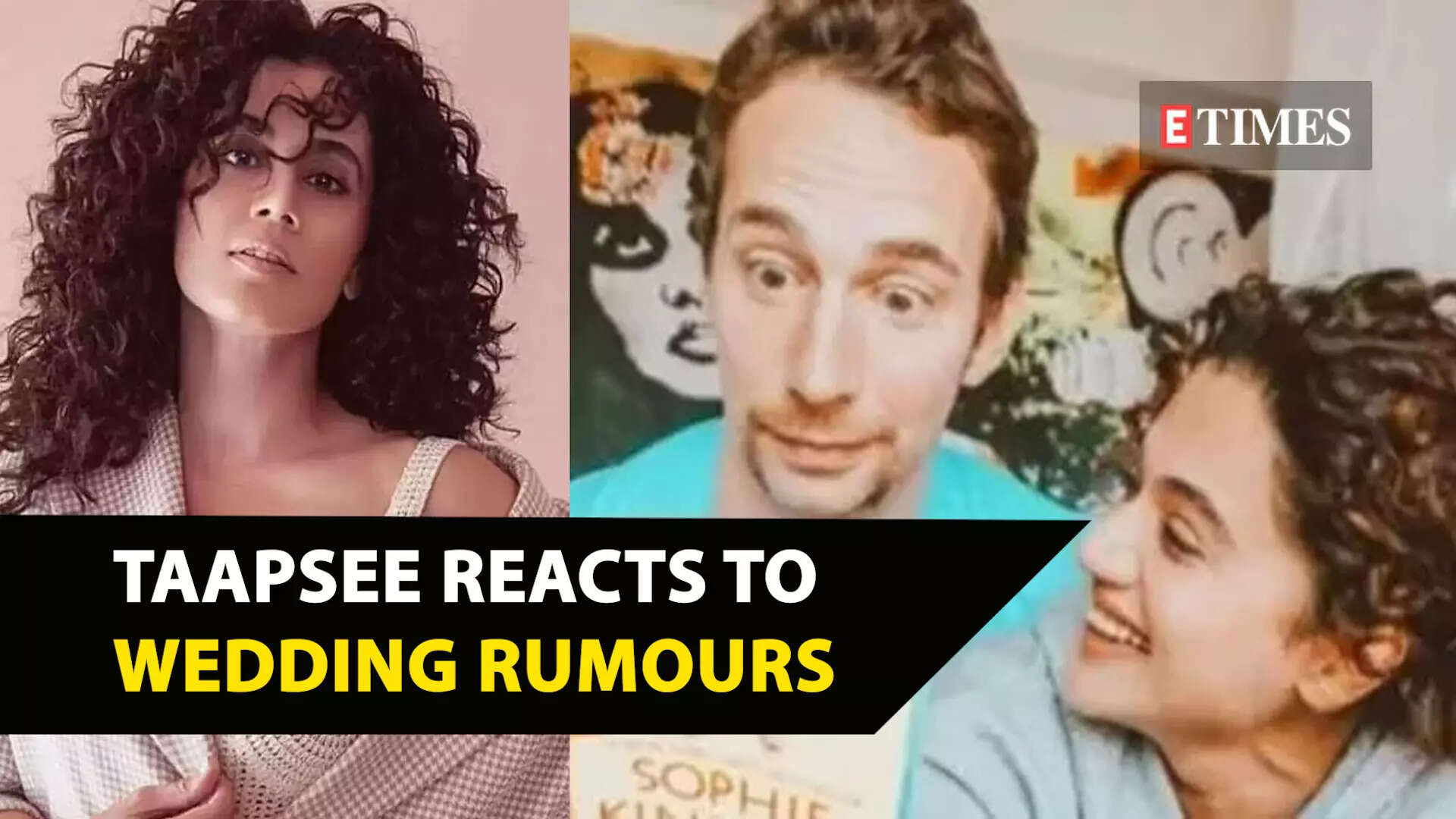 'Had to kiss many frogs before I found the prince', says Taapsee Pannu ...