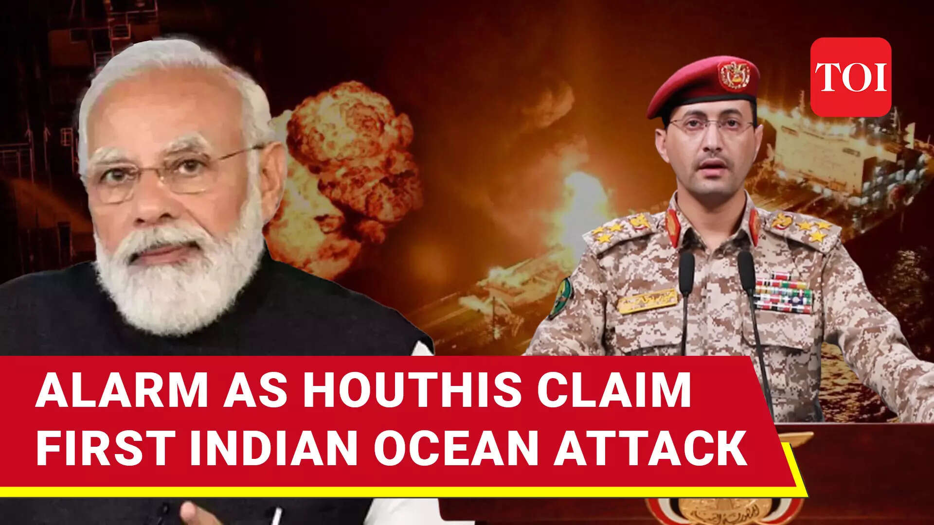 Shocking Houthis Strike Indian Ocean Target Israel Linked Ships With