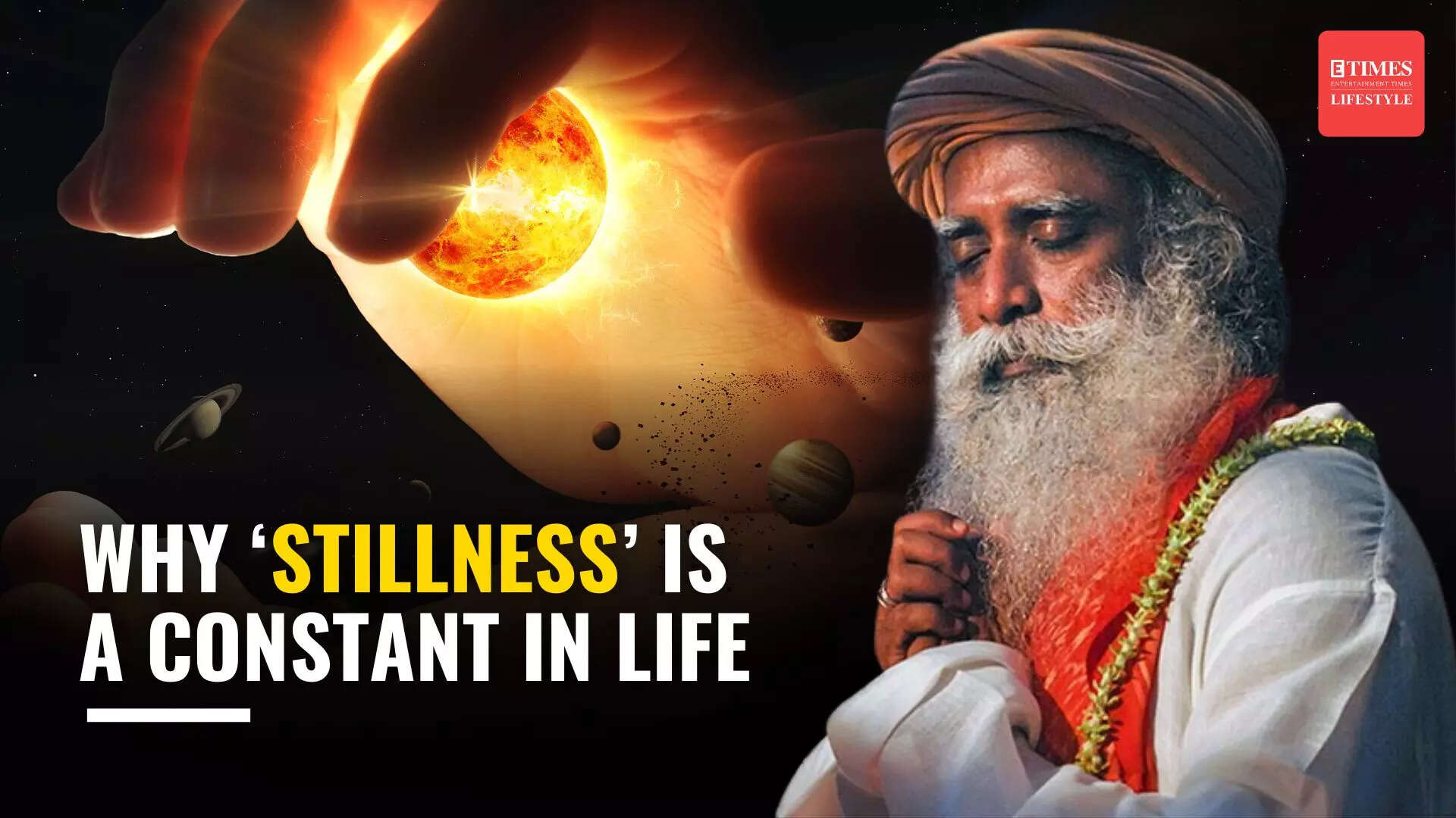The secret power of stillness: Sadhguru explains the connection with well-being