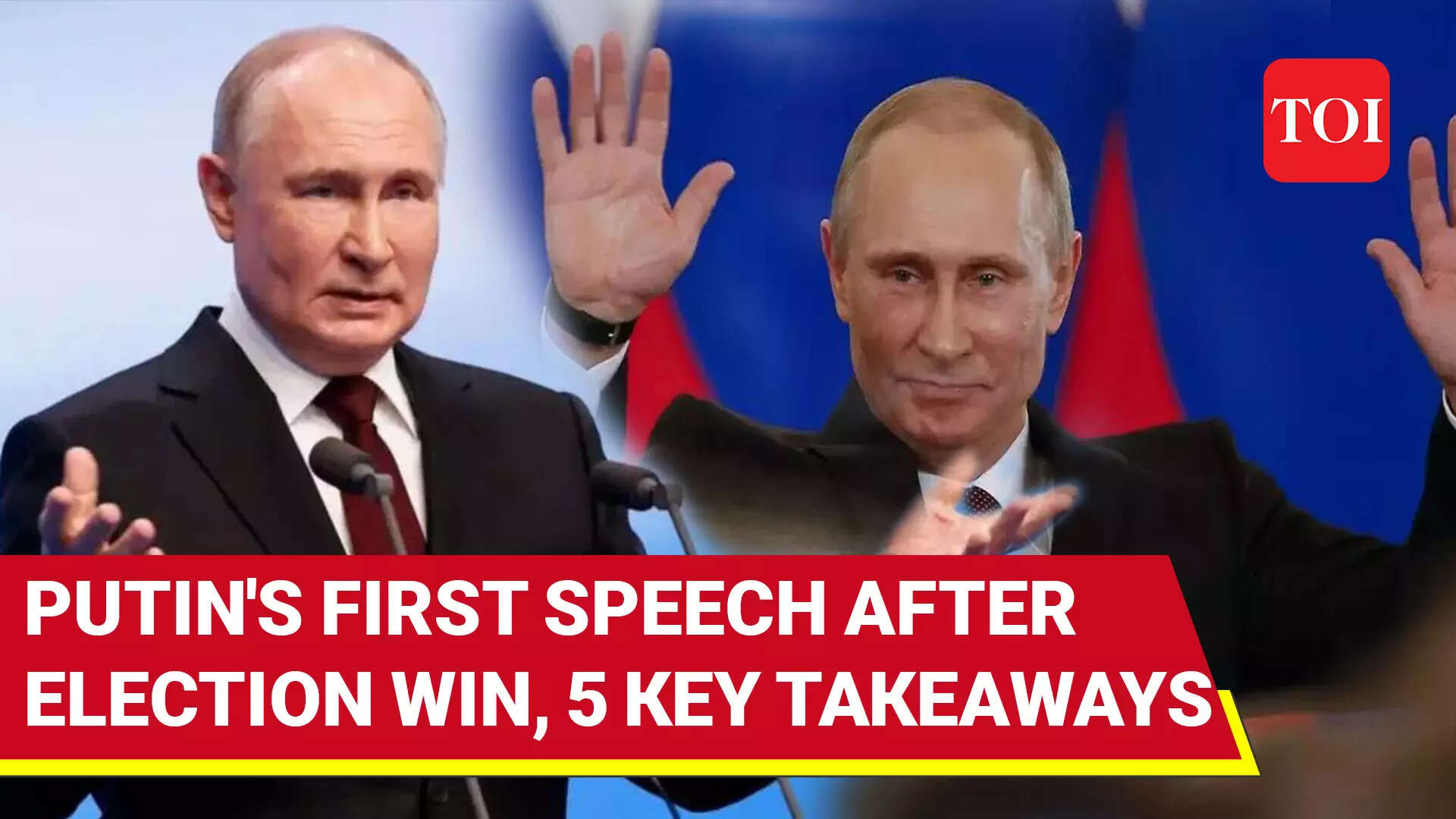 Watch: Vladimir Putin’s victory speech has a hint of threat to NATO ...