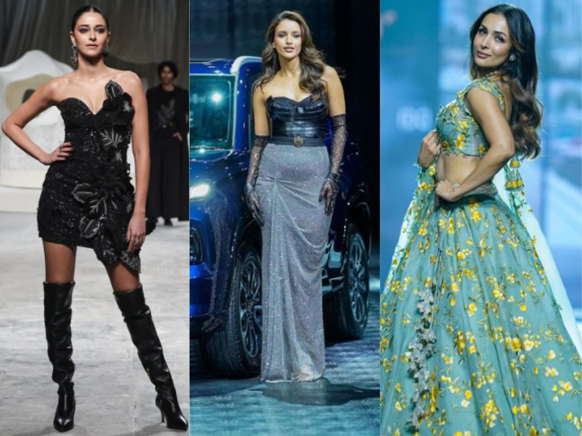 Lakme fashion Week 2024: Ananya Panday to Tripti Dimri; Bollywood celebs who walked the ramp at ...
