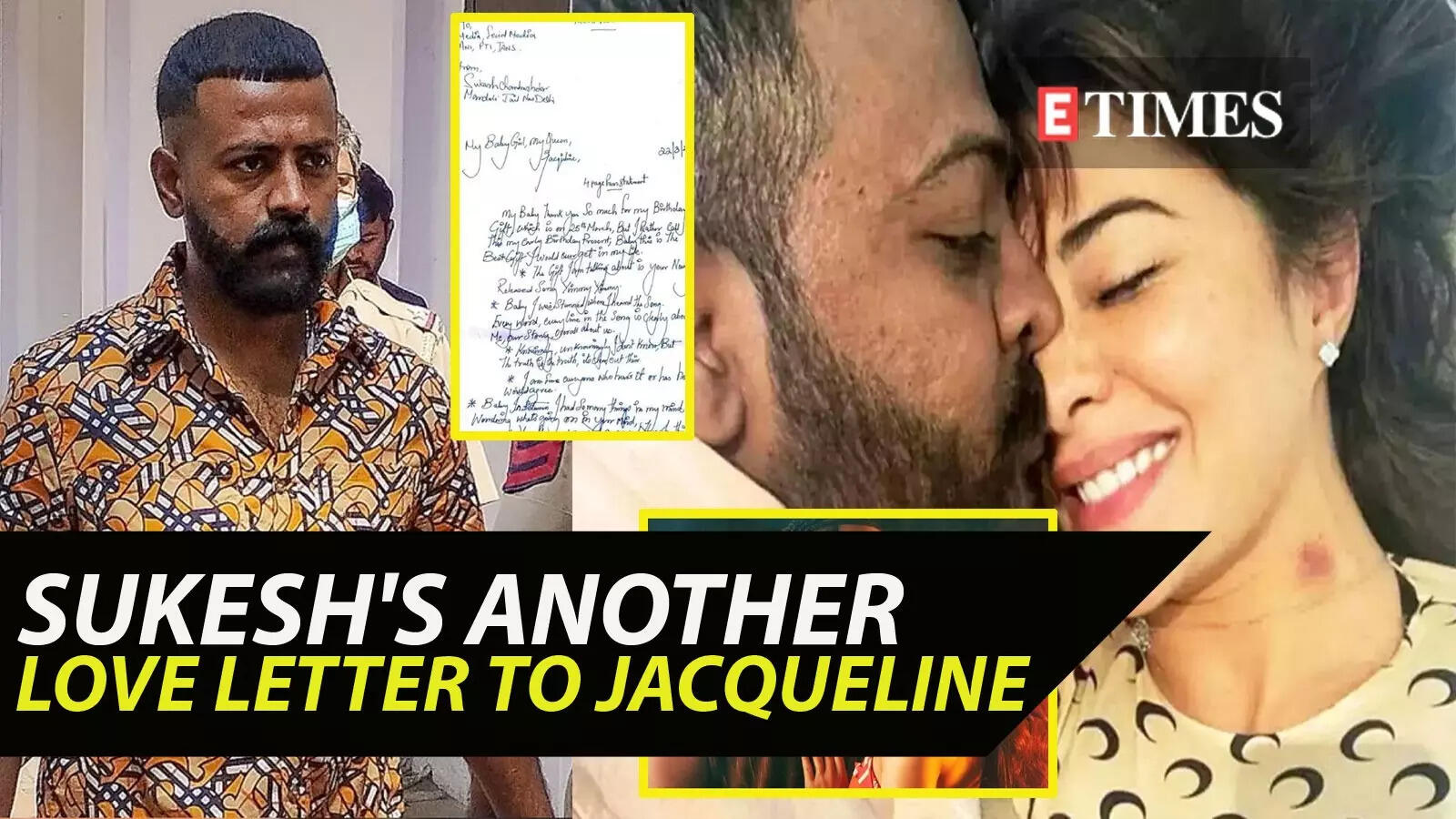 Conman Sukesh Chandrasekhar's love letter to Jacqueline Fernandez for her song 'Yimmy Yimmy ...