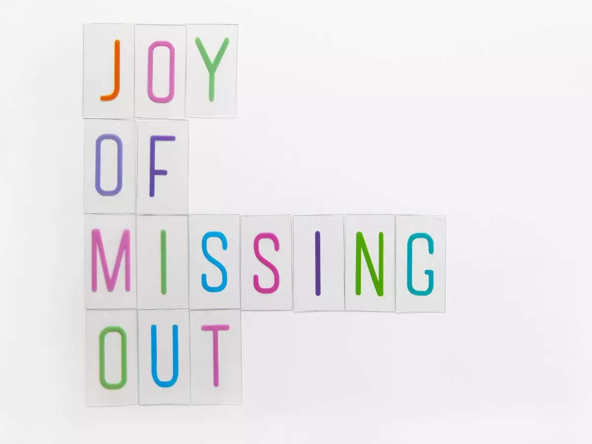 What is JOMO and why is it considered a healthy habit to practice