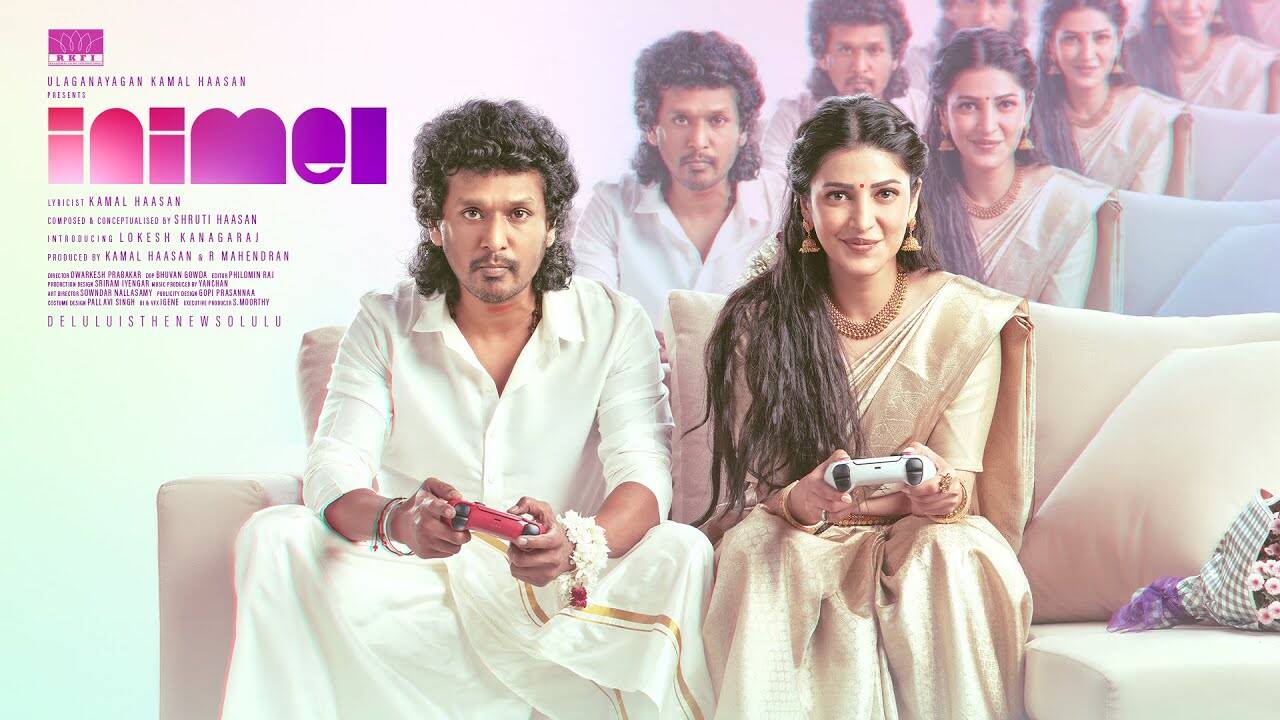 Enjoy The New Tamil Music Video For 'Inimel' Featuring Shruti Haasan & Lokesh Kanagaraj