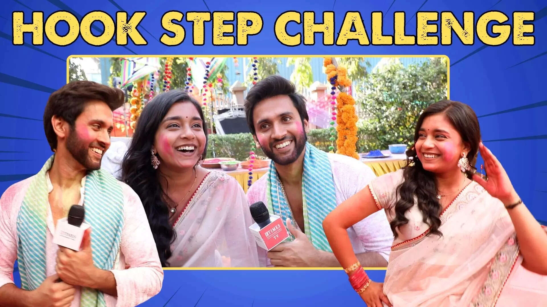 Kavya’s Mishkat Verma and Sumbul Touqeer take the Bollywood hook step ...