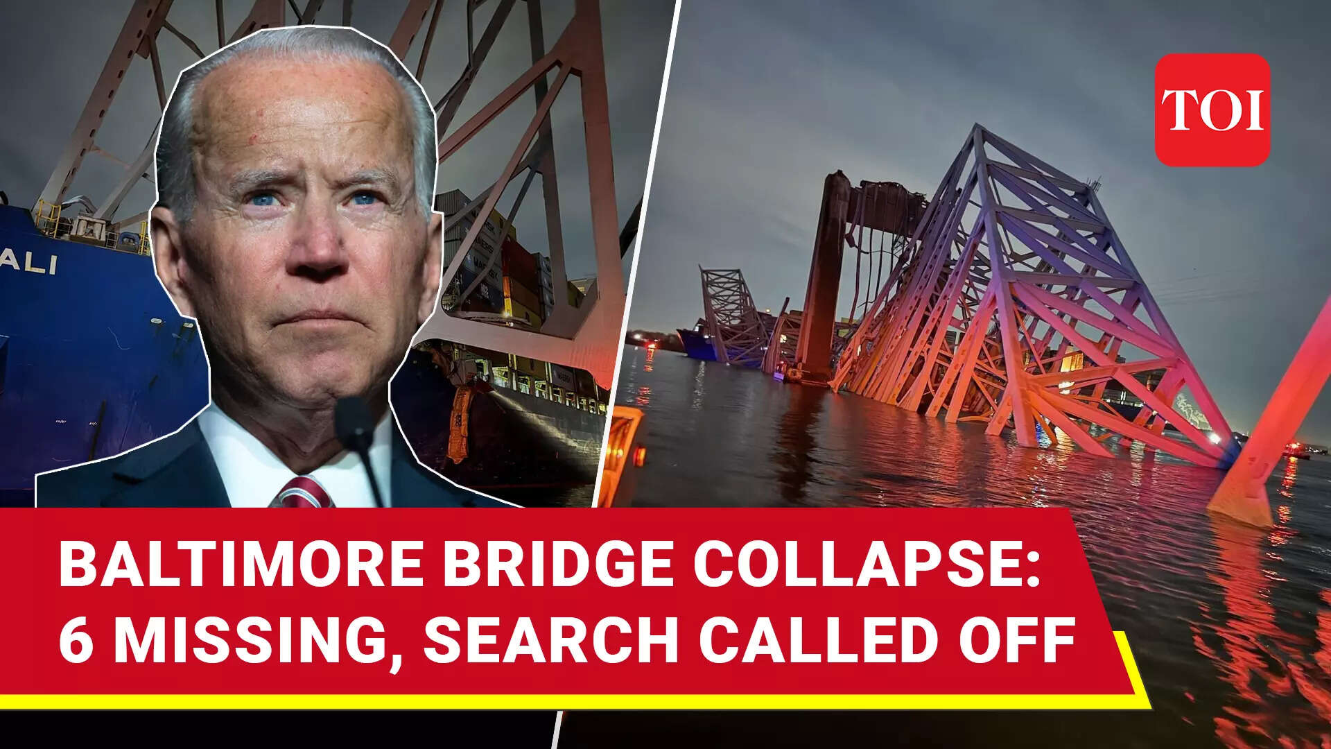 Baltimore bridge collapse latest update: 6 missing workers presumed ...