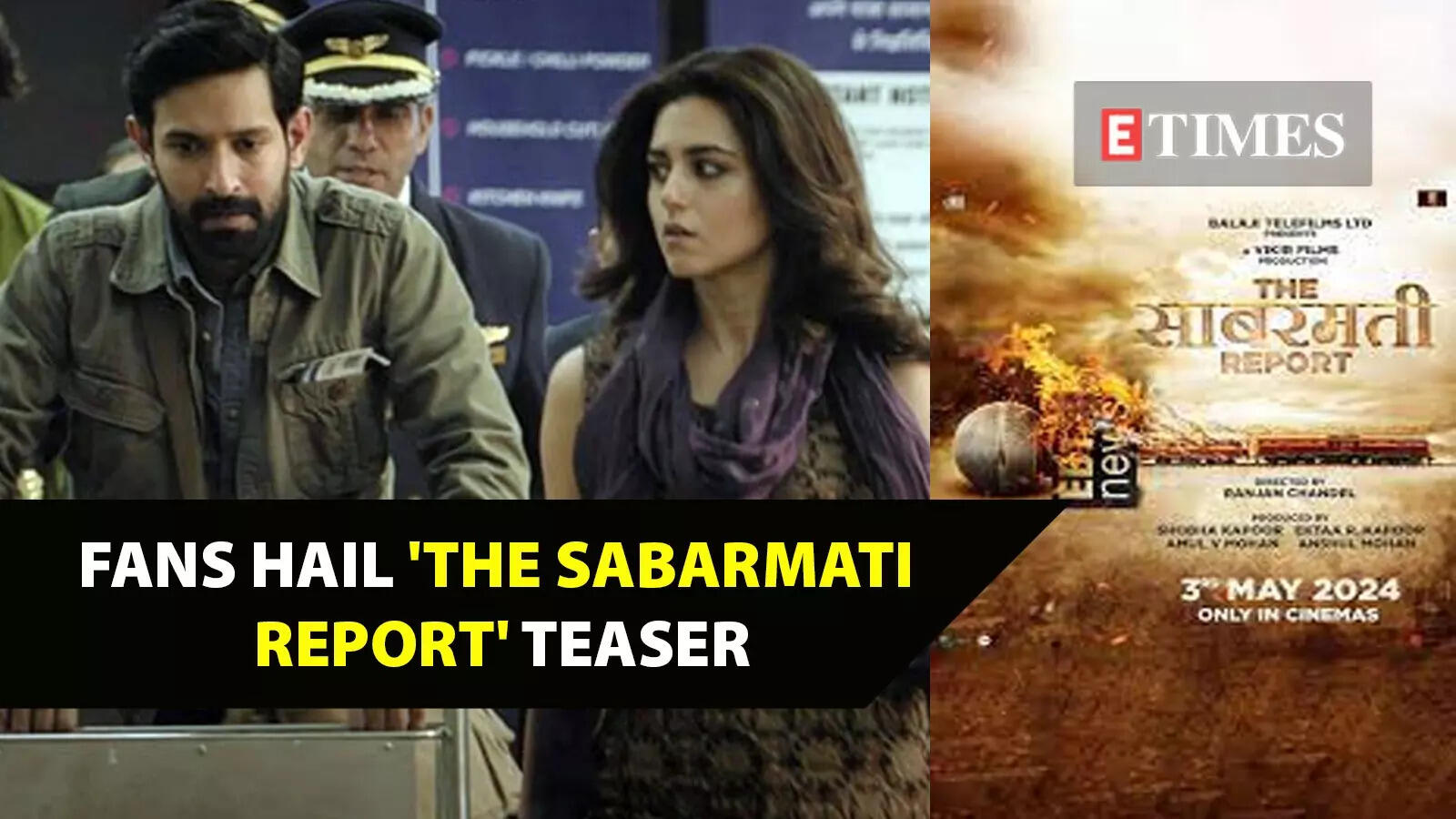 Vikrant Massey's 'The Sabarmati Report' teaser gets thumbs up from fans ...