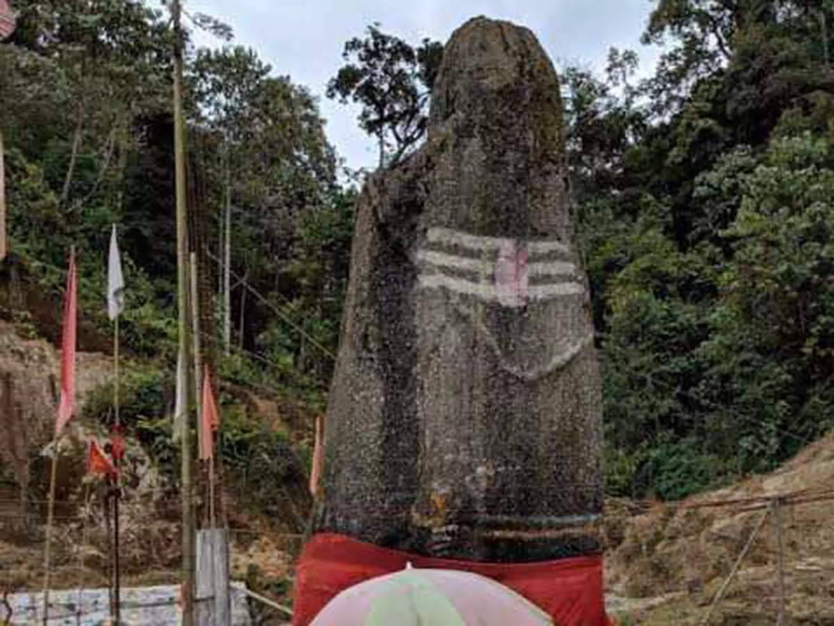 The story of 25-foot-long Shiva Linga