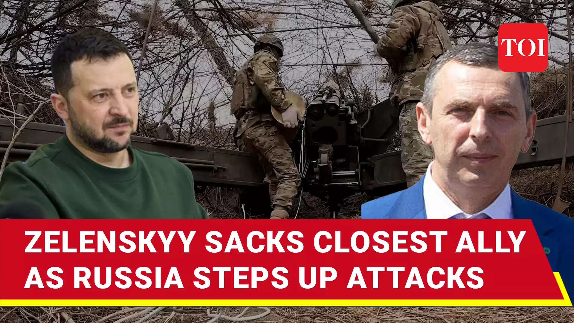 Zelenskyy fires key ally after Russia launches fresh attacks across Ukraine