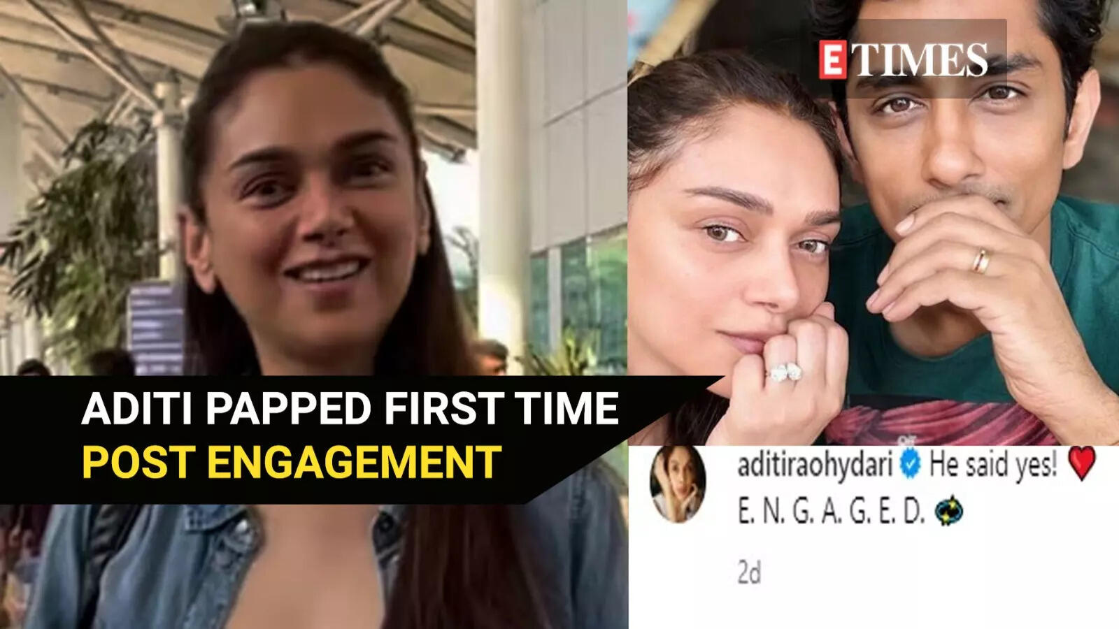 Aditi Rao Hydari blushes as pap asks 'Jijaji ko nahi lekar aaye' at ... Aditi Rao Hydari blushes as pap asks 'Jijaji ko nahi lekar aaye' at ...