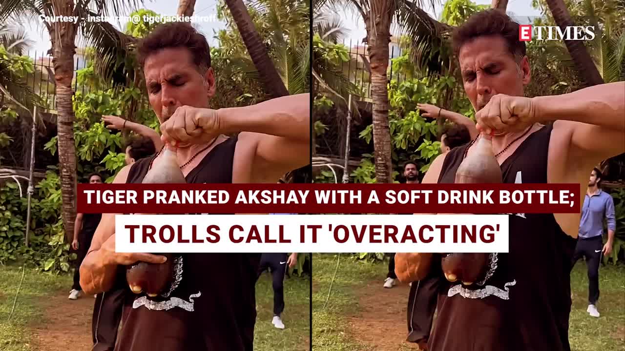 Tiger Shroff's hilarious April Fool's Day prank on Akshay Kumar goes viral; netizens troll 'Bade ...