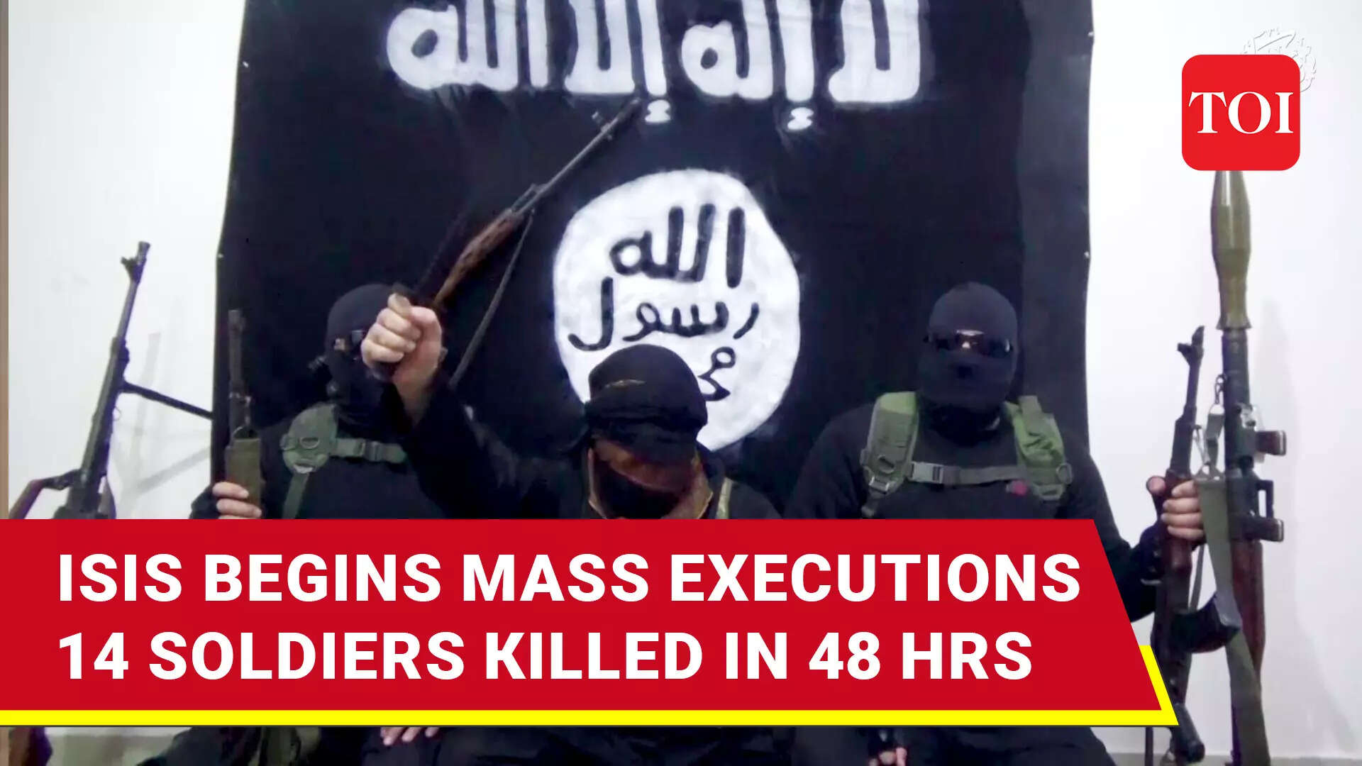 ISIS militants kill 14 Syrian soldiers