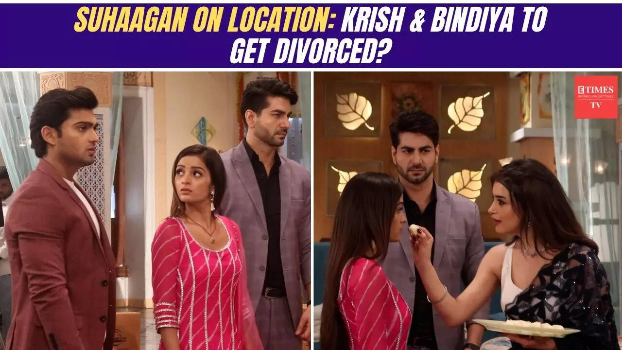 Suhaagan on location: Payal provokes Krish to sign the divorce papers