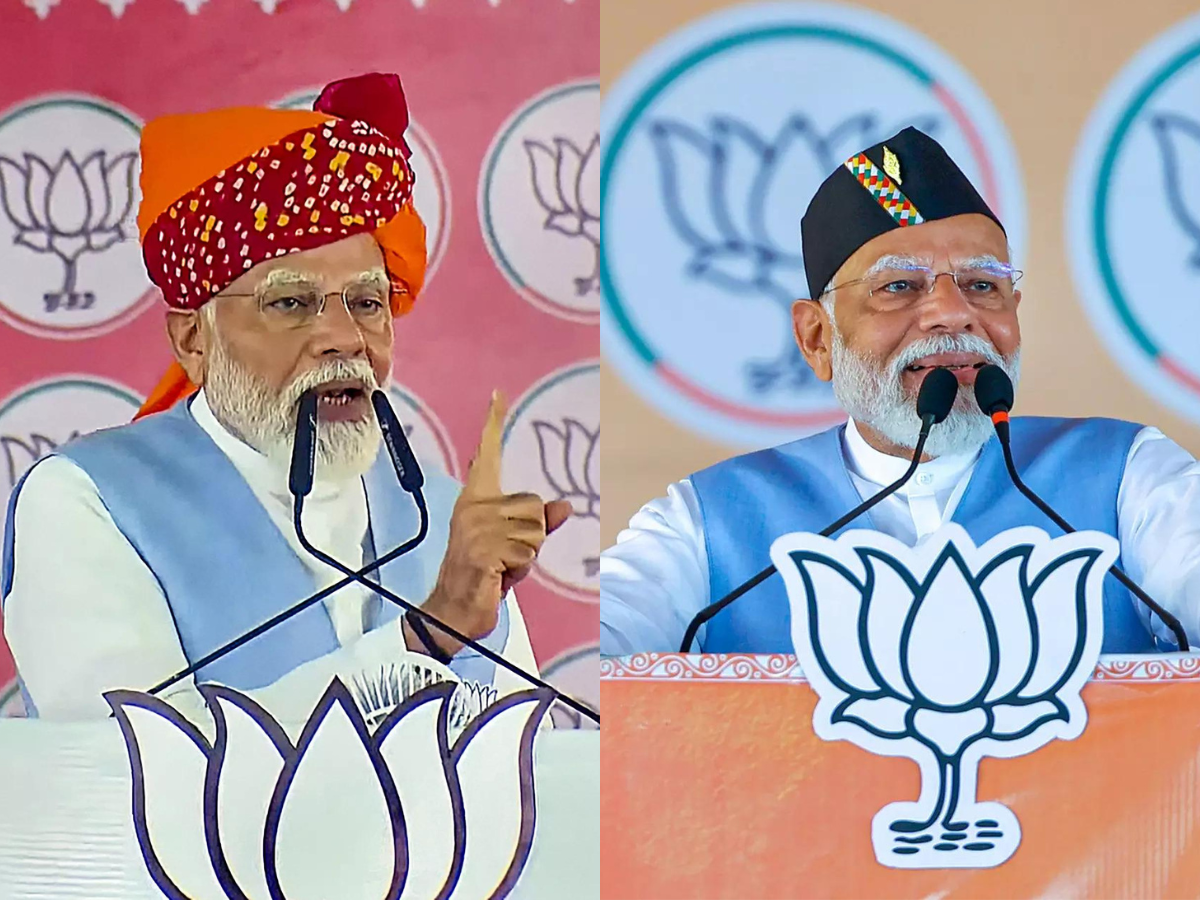 Top 8 moments from PM Modi's rallies in Uttarakhand, Rajasthan