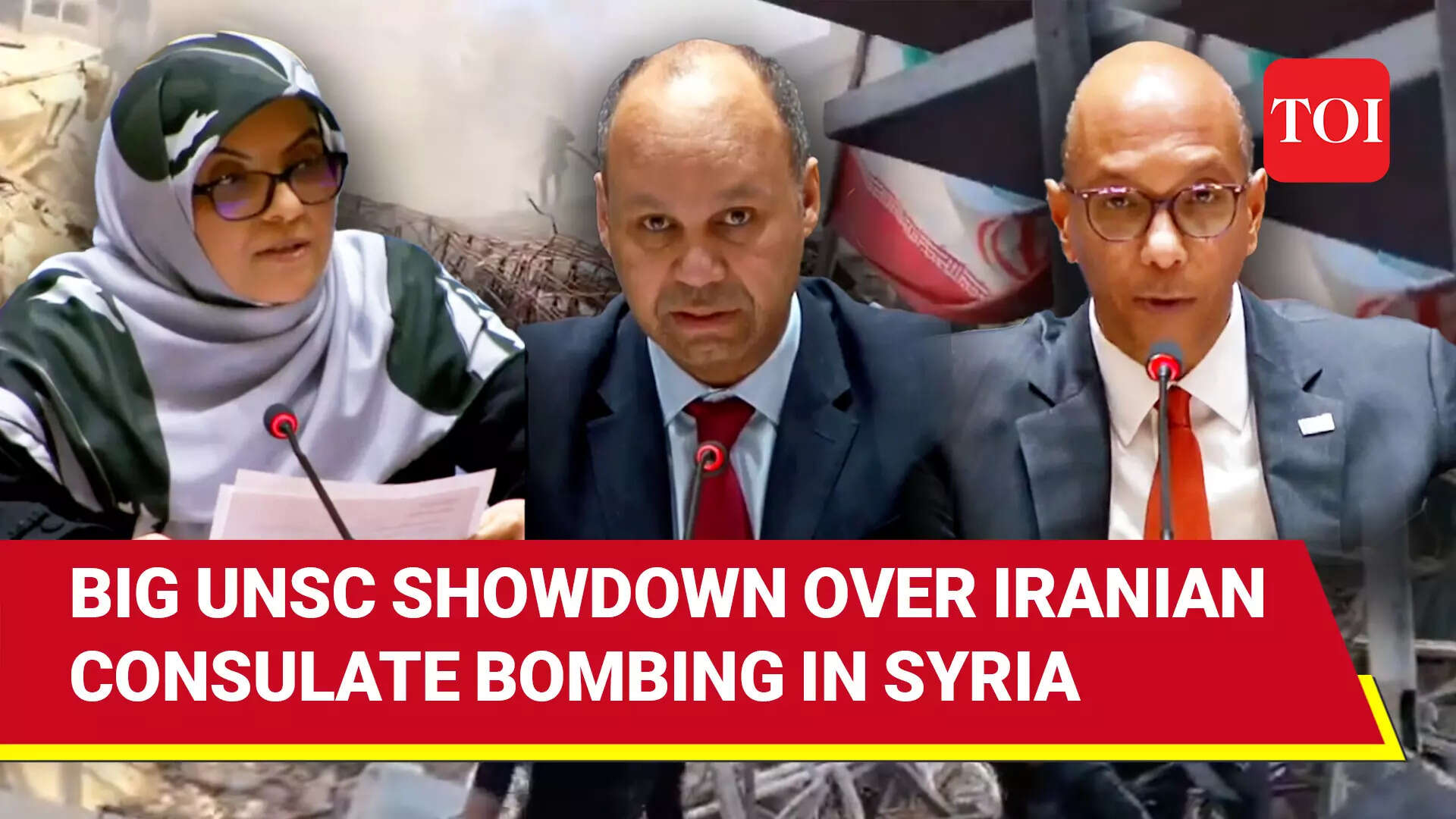 Iran lashes out at U.S, Israel at UNSC over Damascus strike