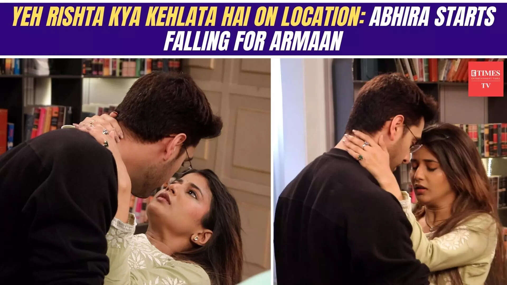 Yeh Rishta Kya Kehlata Hai on location: Armaan and Abhira share a romantic moment