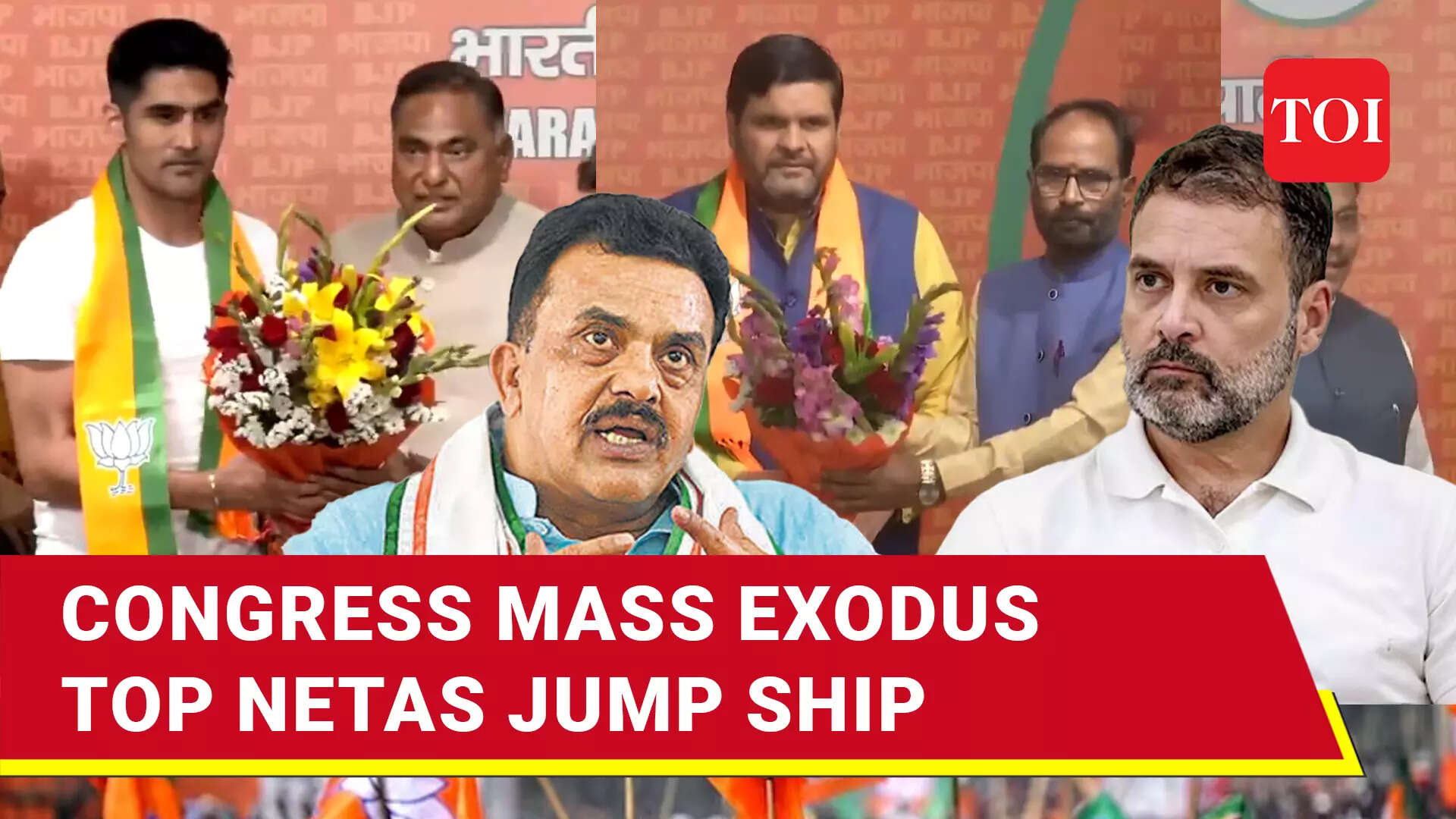 Gourav Vallabh, Vijender Singh, Sanjay Nirupam dump Congress party ...