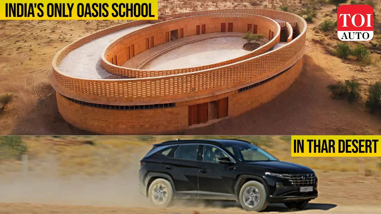 The school that beats desert heat by its design! Exploring India with ...