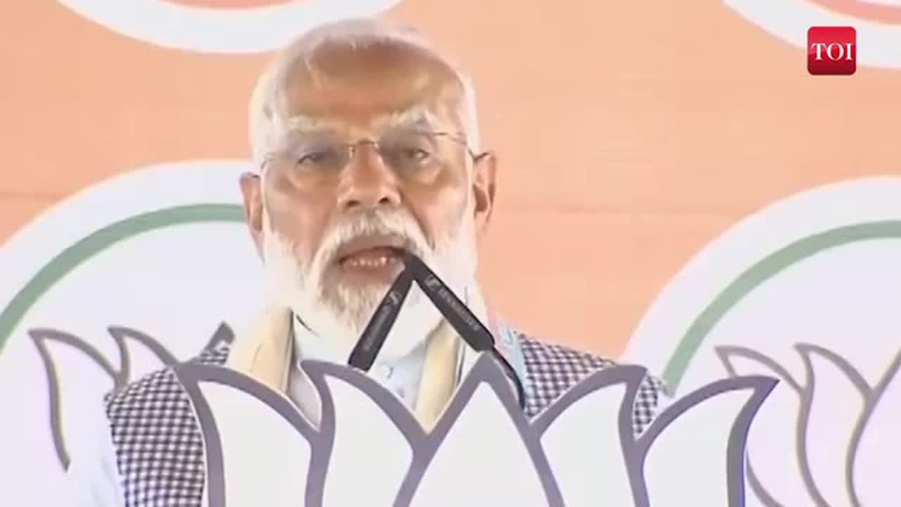 PM Modi ridicules INDIA alliance , says 'leaders fighting within for ...