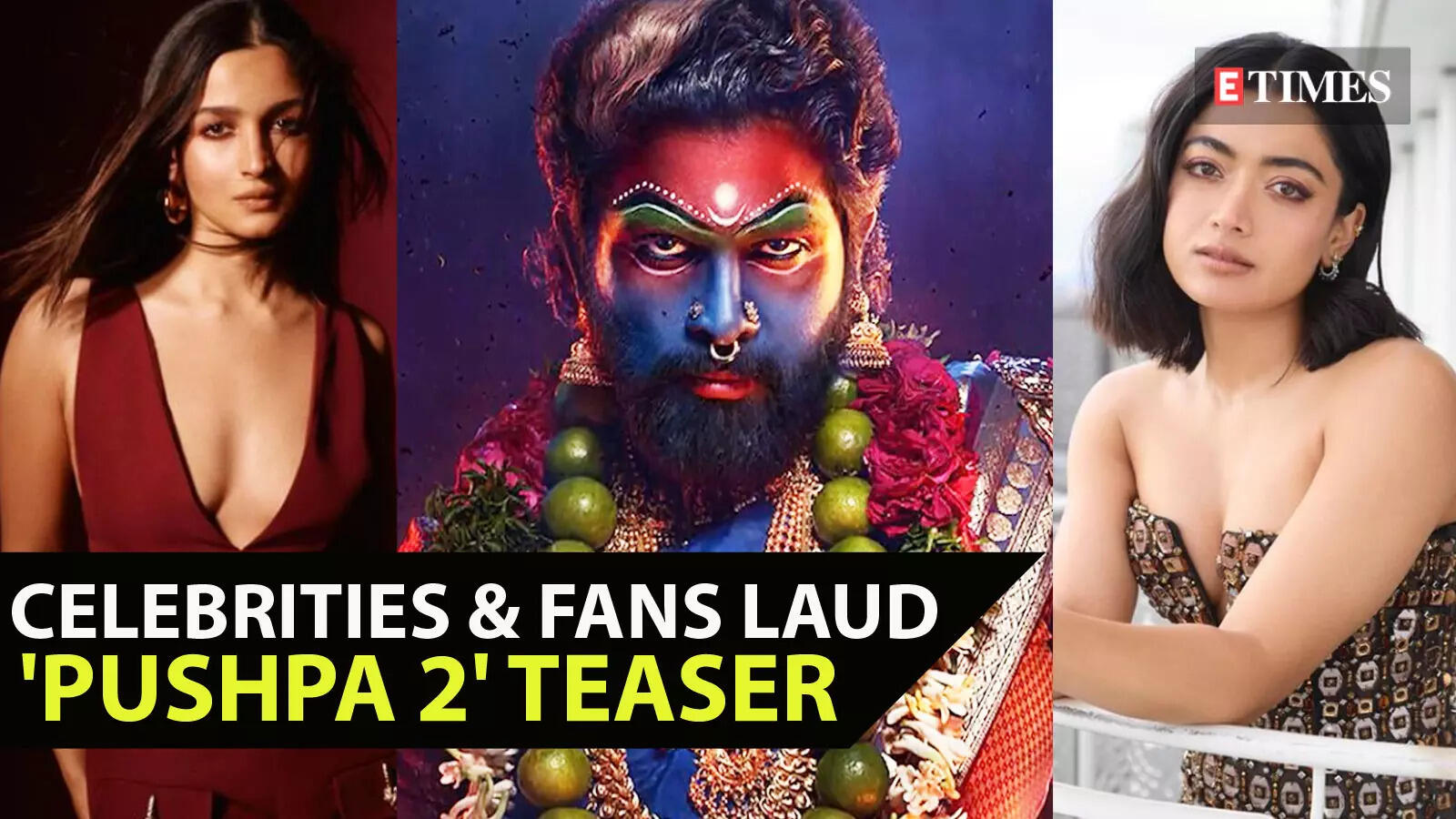 Allu Arjun's 'Pushpa 2: The Rule' teaser unleashes social media frenzy on his birthday; Alia ...