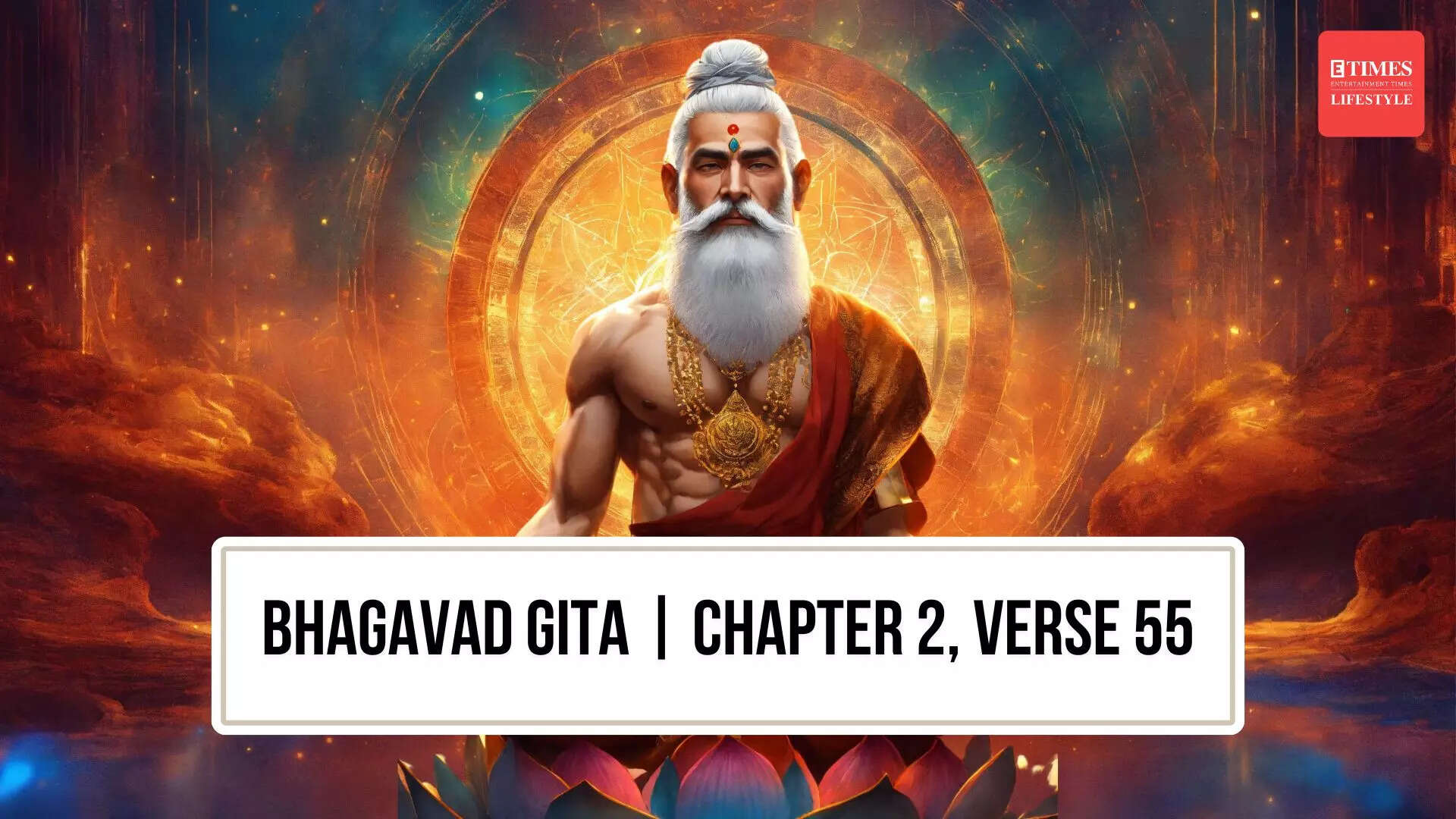 Bhagavad Gita, Chapter 2, Verse 56: Krishna explains who is the sage of ...