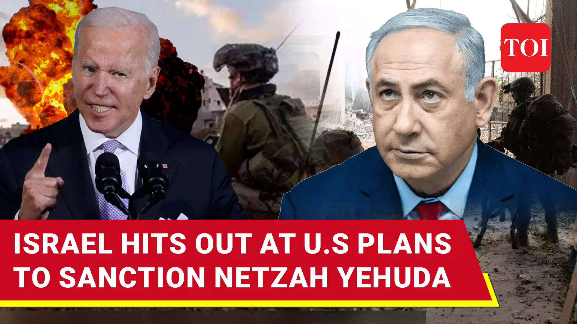 Israel PM Netanyahu slams Biden’s plans to sanction IDF's Netzah Yehuda ...