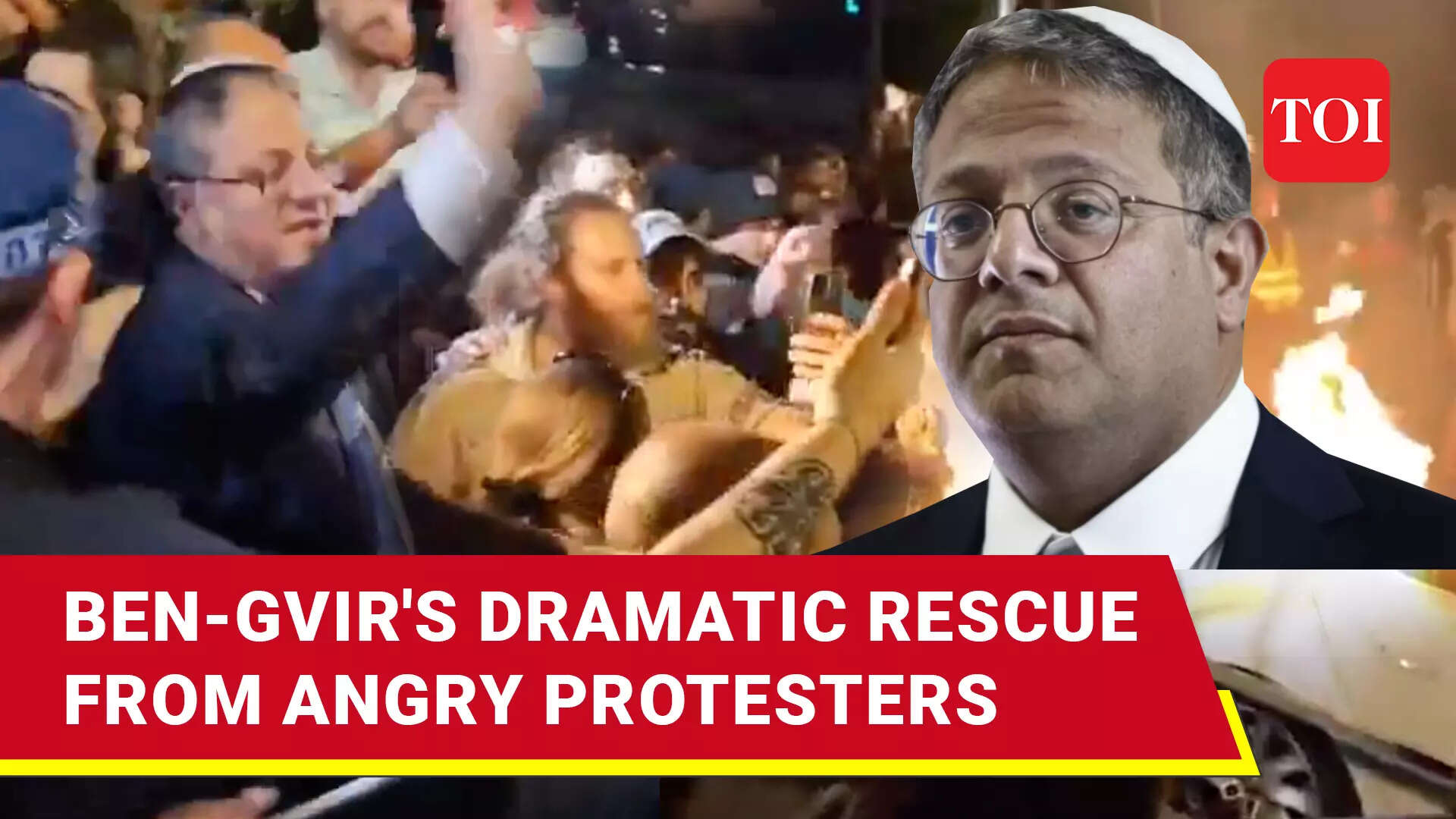 Gaza war hostage crisis: Israeli police save Netanyahu minister Ben ...