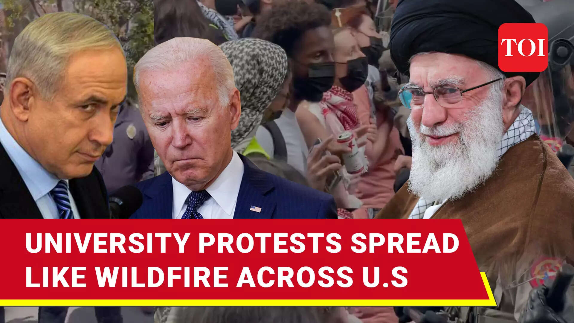 Khamenei Hails Student Protest, Bibi Condemns Antisemitic Mobs As ...