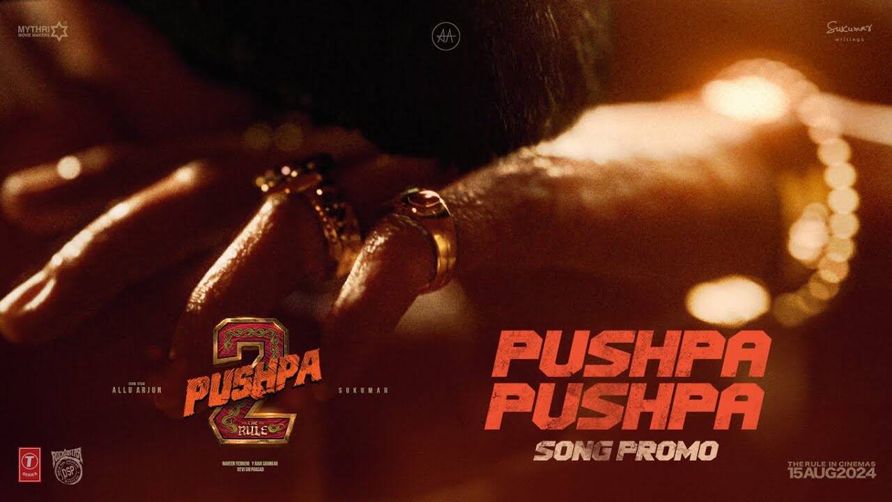 Pushpa 2: The Rule | Song - Pushpa Pushpa (Promo)