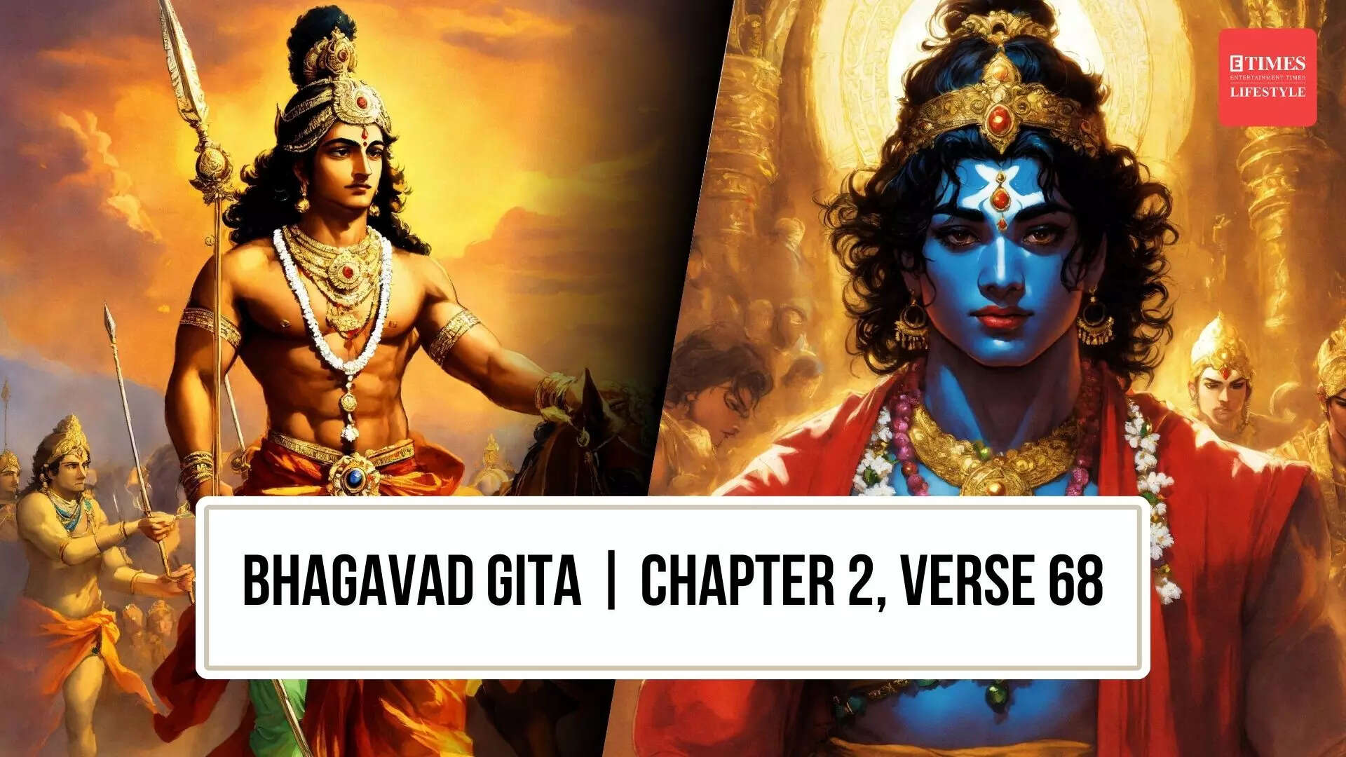 How to reach spiritual wisdom by taming the senses: Bhagavad Gita ...
