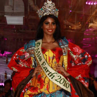Miss Earth 2010 Nicole Faria at Philippines