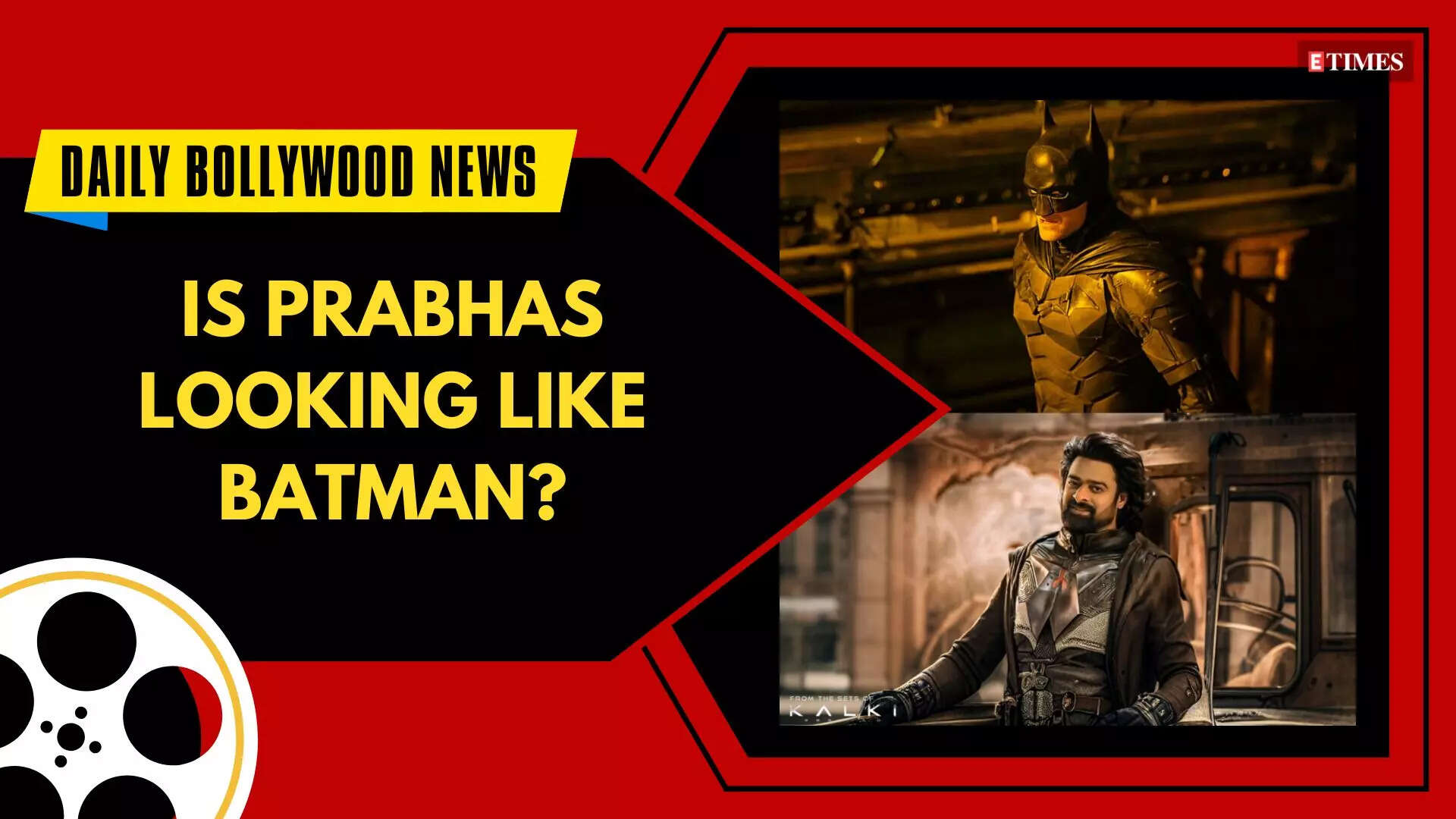Prabhas' new look for Kalki 2898 AD: Is he India's new Batman?