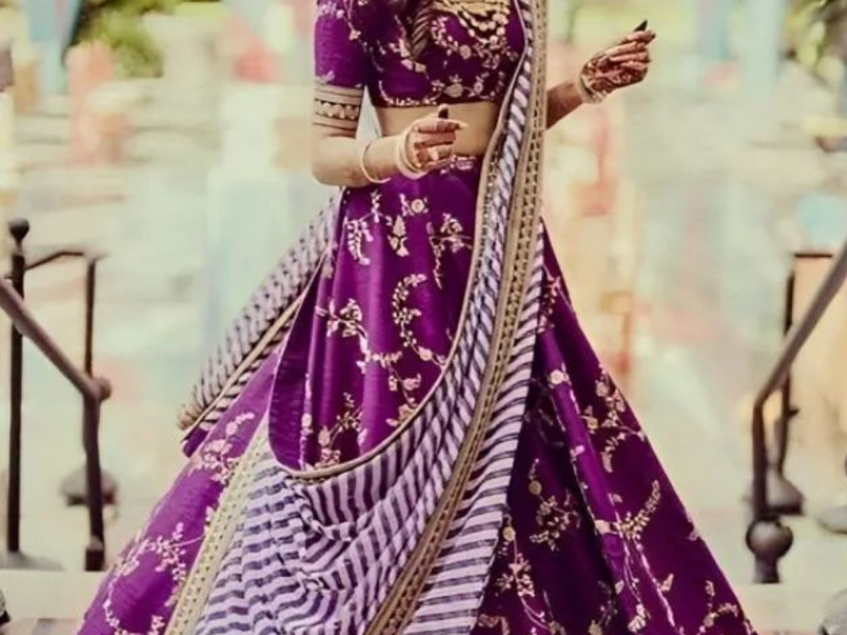 4 stylish ways to drape your lehenga