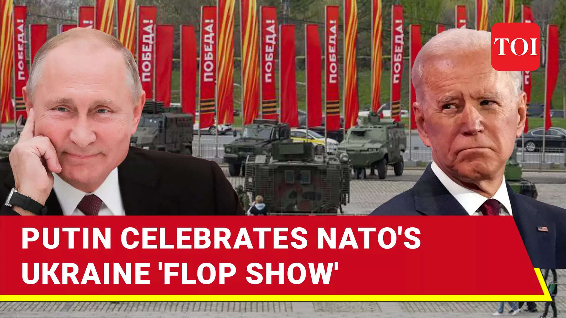 'No NATO Weapons Can...': Putin Parades Ukraine 'War Trophies' In ...